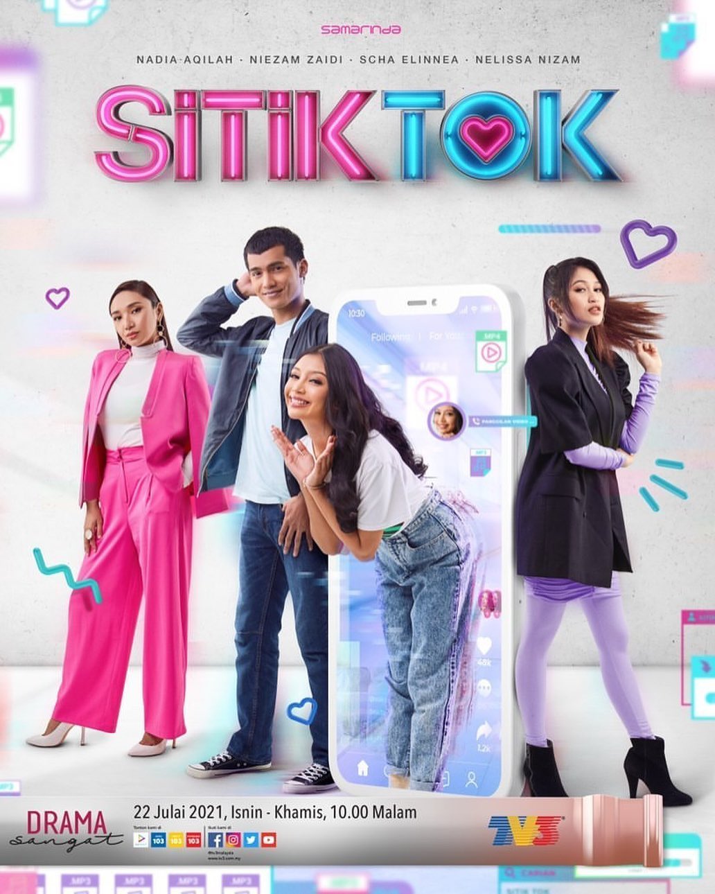 Scha Elinnea bintangi drama komedi "Sitik Tok" | MissMynah